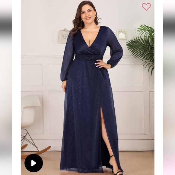 Ever Pretty | Dresses | Ever Pretty Formal Dress Size 6 Navy | Poshmark